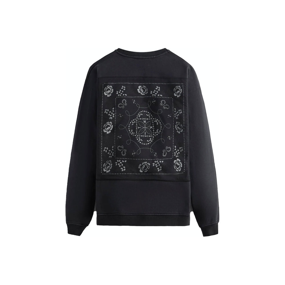 Kith Bandana Vintage Crewneck BlackKith Bandana Vintage Crewneck Black ...