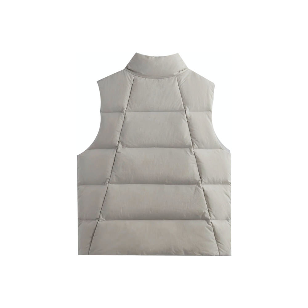 Kith Wrinkle Nylon Midi Vest ConcreteKith Wrinkle Nylon Midi Vest ...
