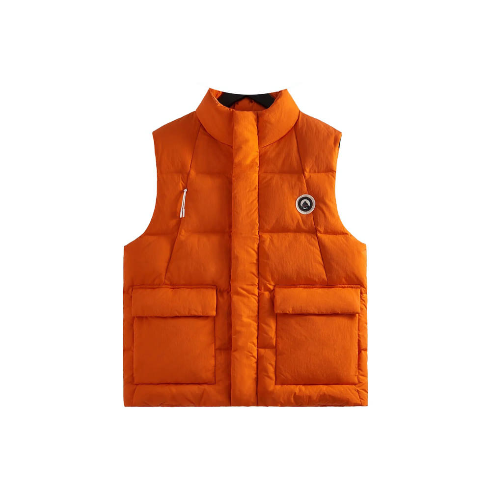 Kith Wrinkle Nylon Midi Vest InfernoKith Wrinkle Nylon Midi Vest ...