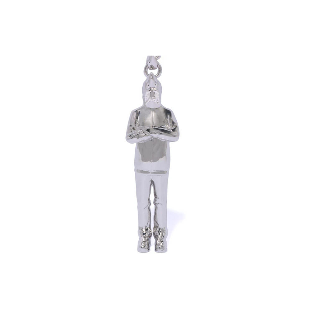 BAPE Shark Seijin Necklace SilverBAPE Shark Seijin Necklace Silver - OFour