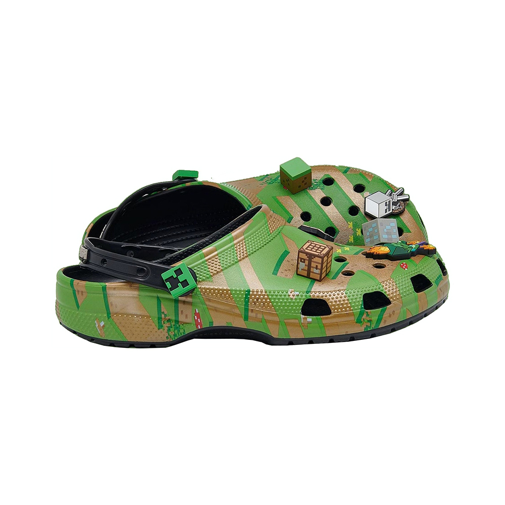 Crocs Classic Clog Minecraft Grass BlockCrocs Classic Clog Minecraft ...