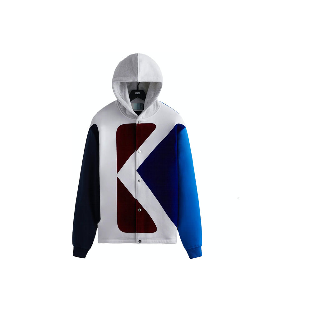 Kith Initial K Hooded Coaches Jacket NocturnalKith Initial K Hooded ...