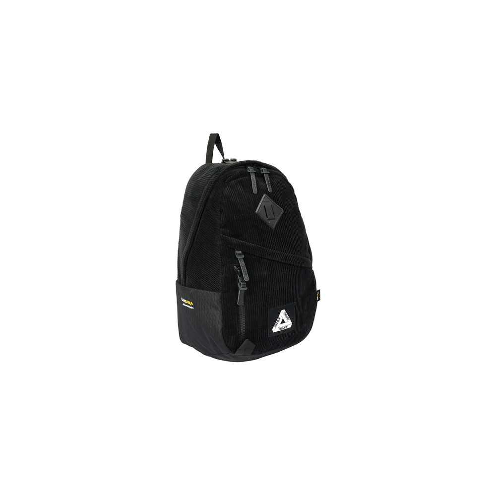 Palace Corduroy Backpack BlackPalace Corduroy Backpack Black - OFour