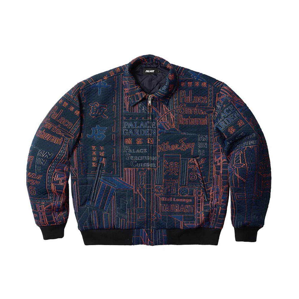 Palace Downtown Jacket BluePalace Downtown Jacket Blue - OFour