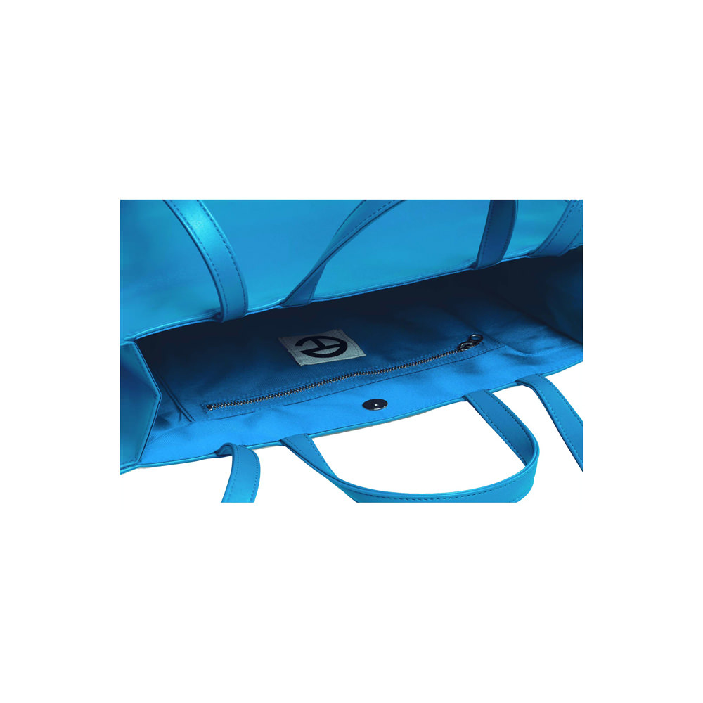 Telfar Shopping Bag Medium CyanTelfar Shopping Bag Medium Cyan - OFour