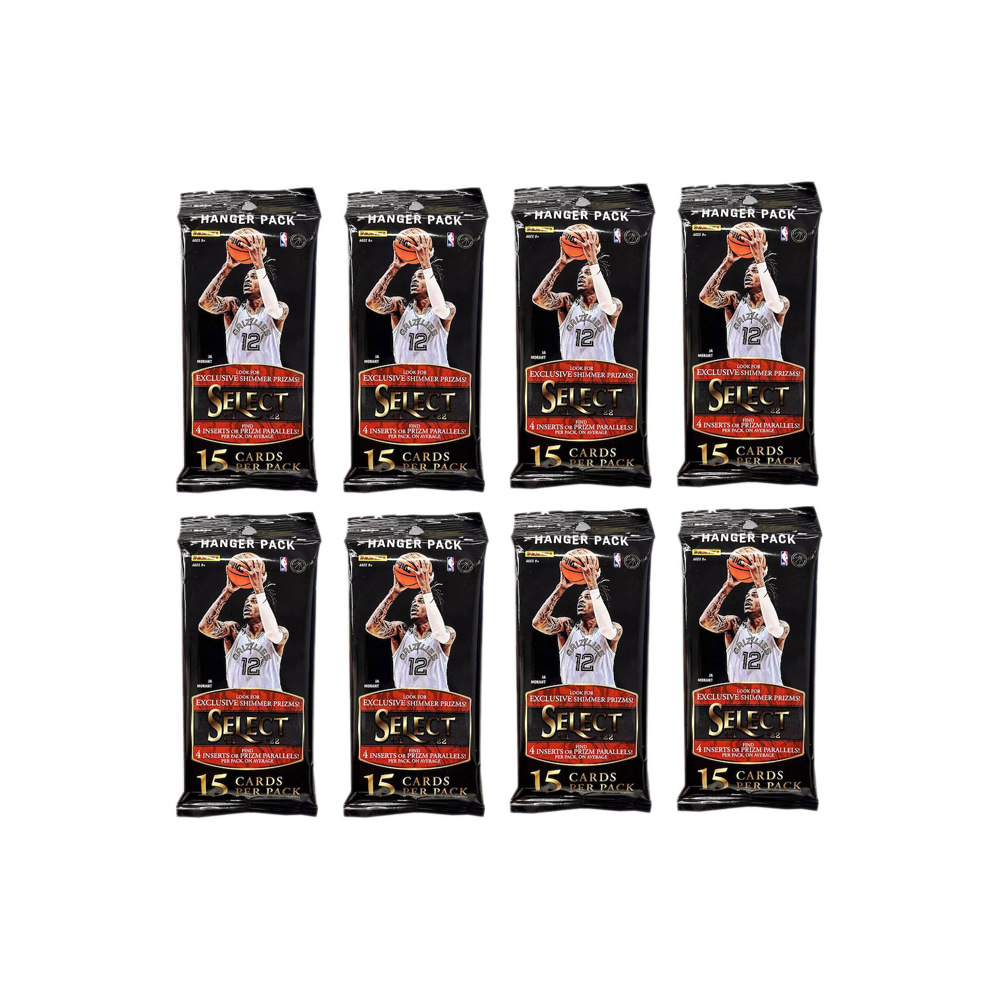 2021-22 Panini Select Basketball Hanger Pack 8x Lot2021-22 Panini ...