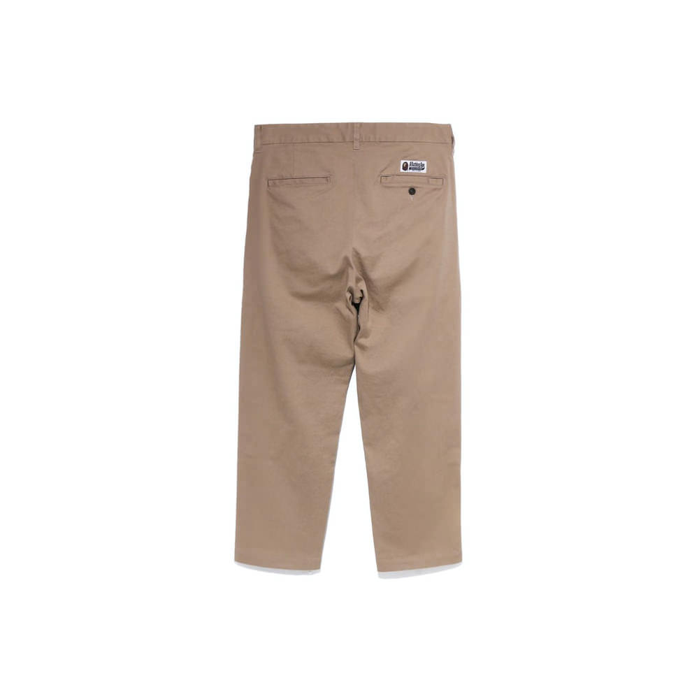 BAPE One Point Loose Fit Chino Pants (SS23) BeigeBAPE One Point Loose ...