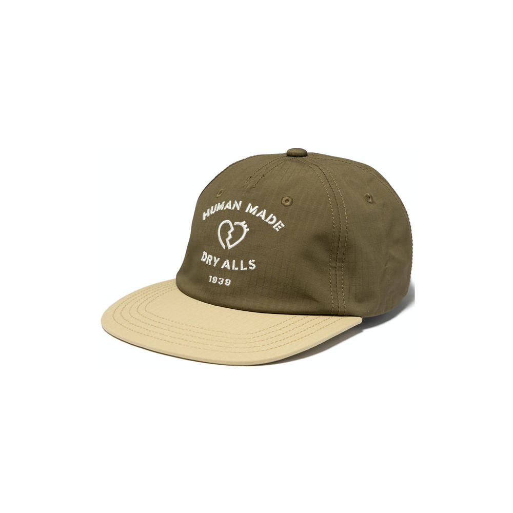Human Made Dry Alls 5 Panel Rip Stop Cap Olive DrabHuman Made Dry Alls ...