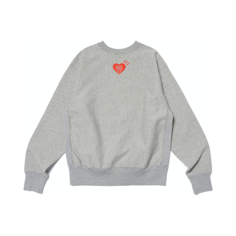 Human Made x Girls Don’t Cry Crew Neck Sweatshirt GreyHuman Made x Girls Don't Cry Crew Neck ...