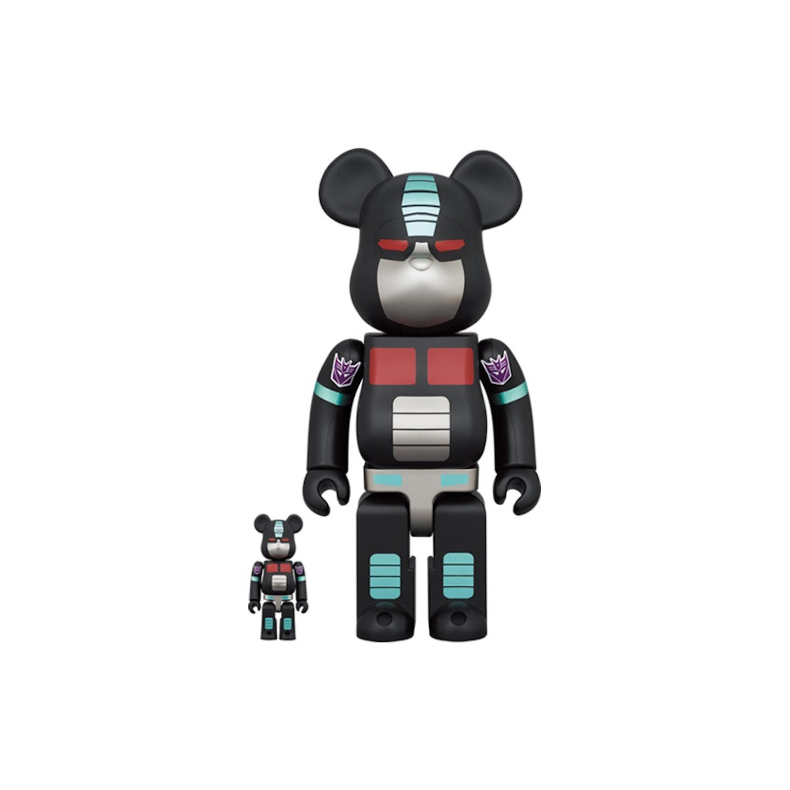 Bearbrick x Transformers Nemesis Prime 100% & 400% SetBearbrick x ...