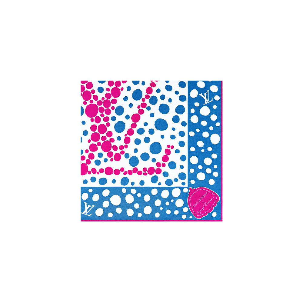 Louis Vuitton LV x YK Infinity Dots Square 45 Blue/WhiteLouis Vuitton ...
