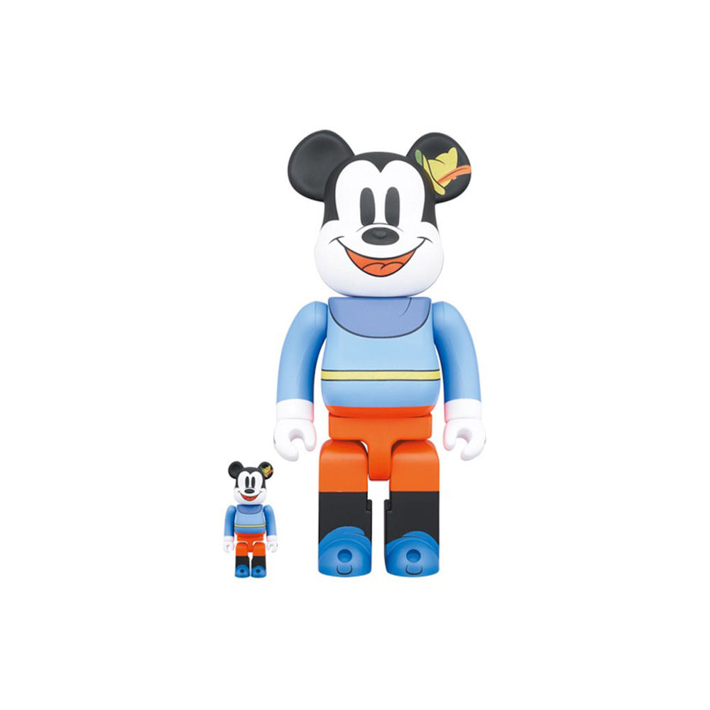Bearbrick x Disney Mickey Mouse (Brave Little Tailor) 100% & 400% ...