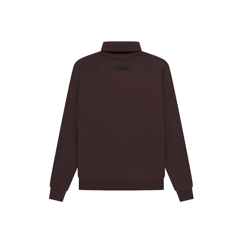 Fear of God Essentials Knit Turtleneck PlumFear of God Essentials Knit ...