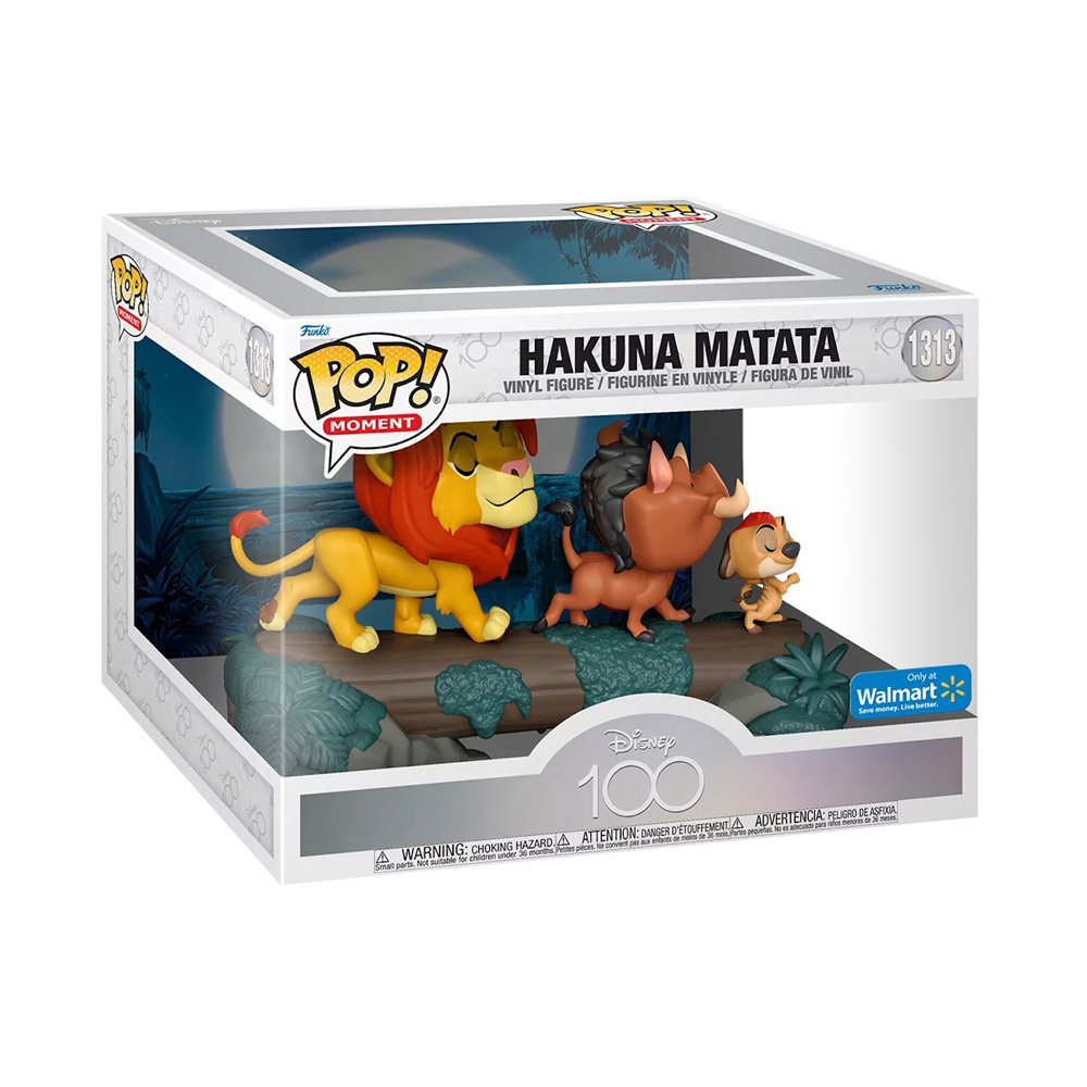 Funko Pop! Moment Disney 100 Lion King Hakuna Matata Walmart Exclusive ...