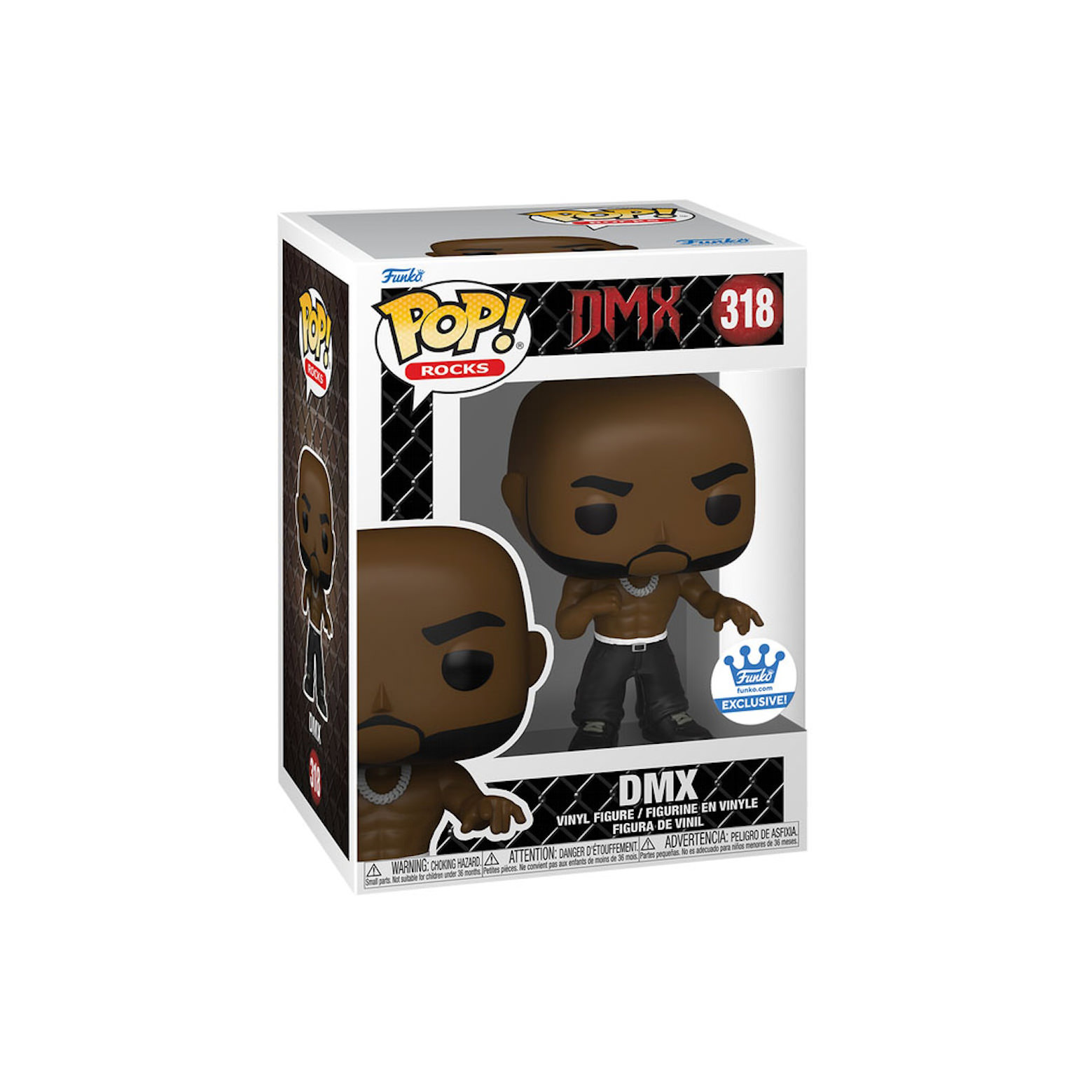 Funko Pop! Rocks DMX Funko Shop Exclusive Figure #318Funko Pop! Rocks ...