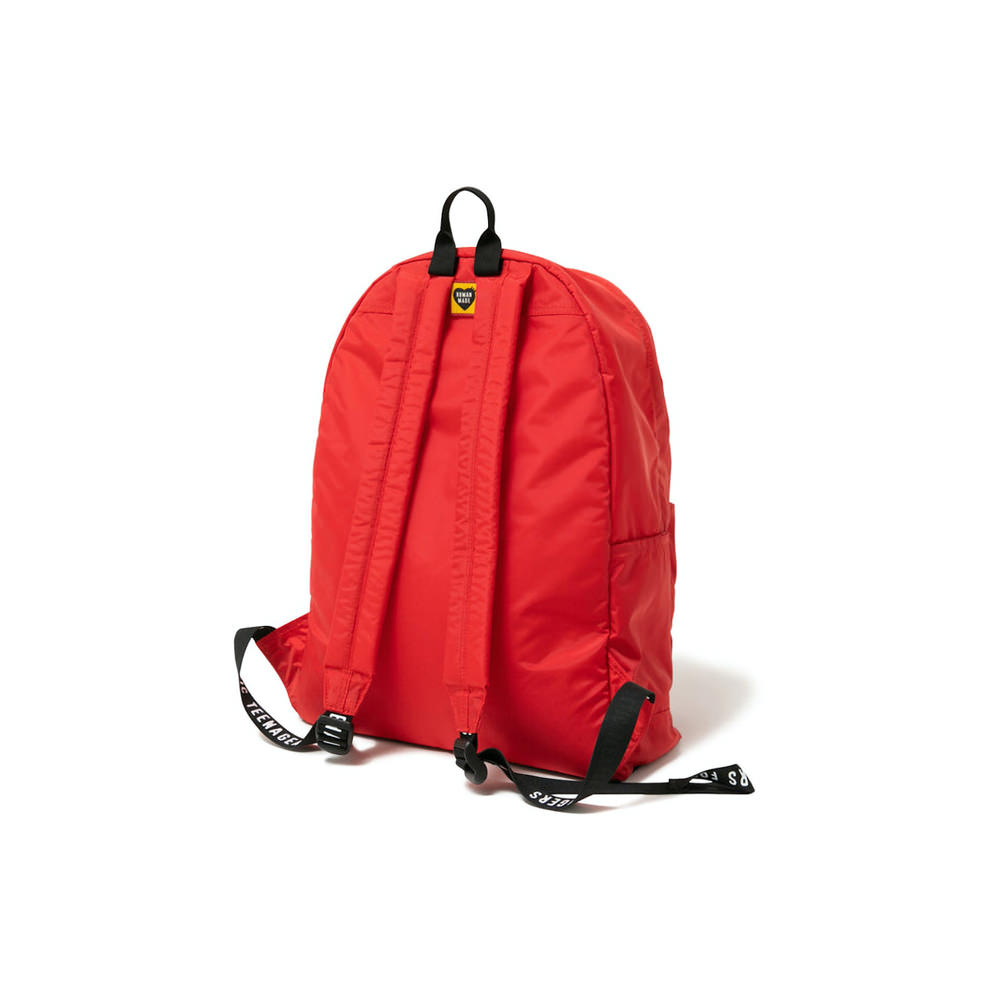 Human Made Nylon Heart Backpack RedHuman Made Nylon Heart Backpack Red ...