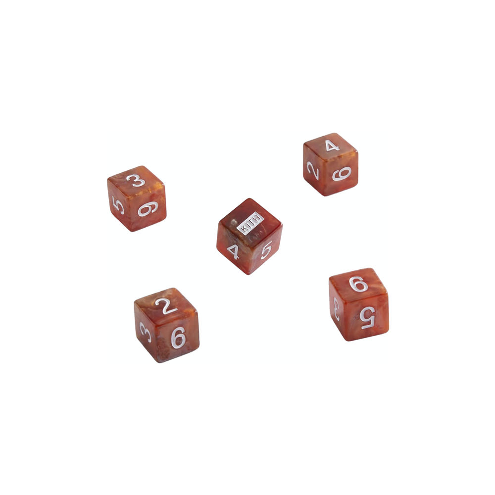 Kith Monogram Dice Set BlackKith Monogram Dice Set Black - OFour