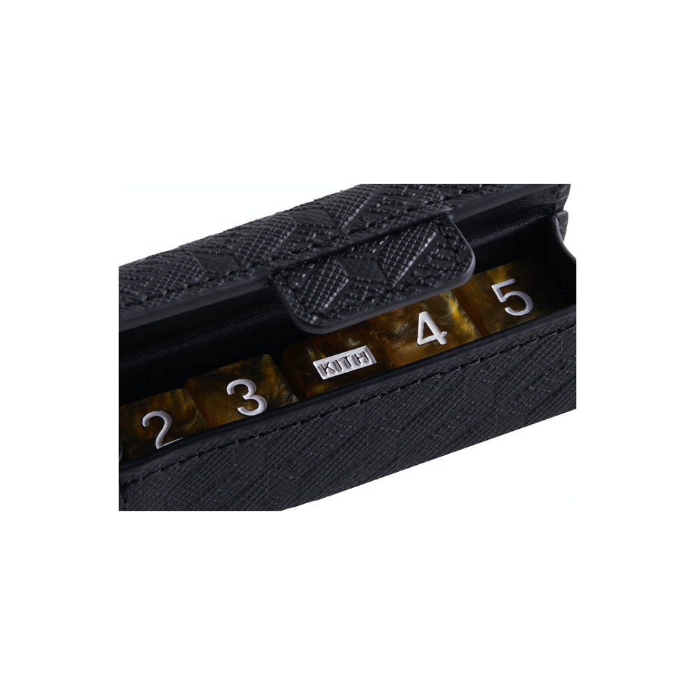 Kith Monogram Dice Set BlackKith Monogram Dice Set Black - OFour