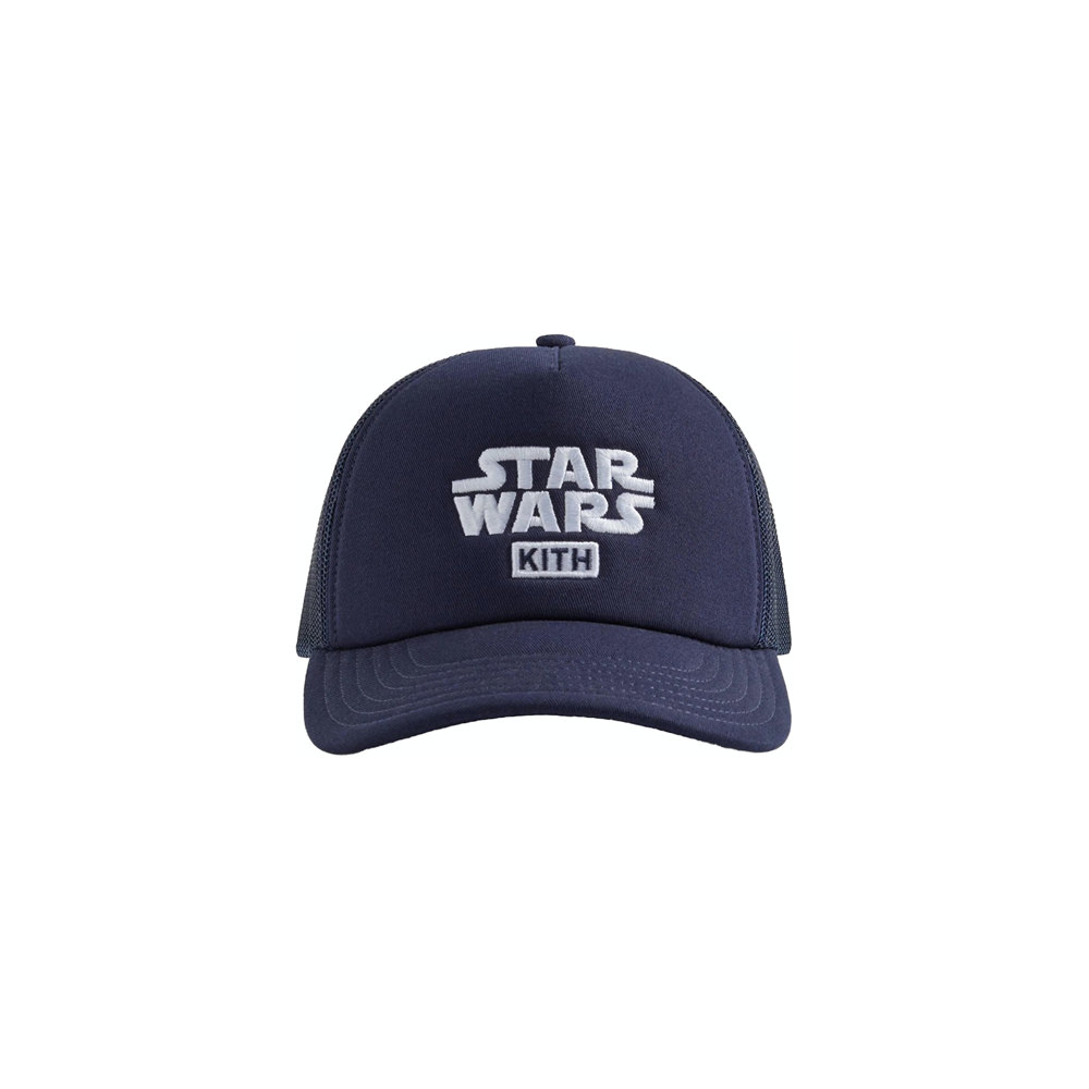 Kith x STAR WARS Cotton Twill Foam Trucker Hat Nocturnal PHKith x STAR ...