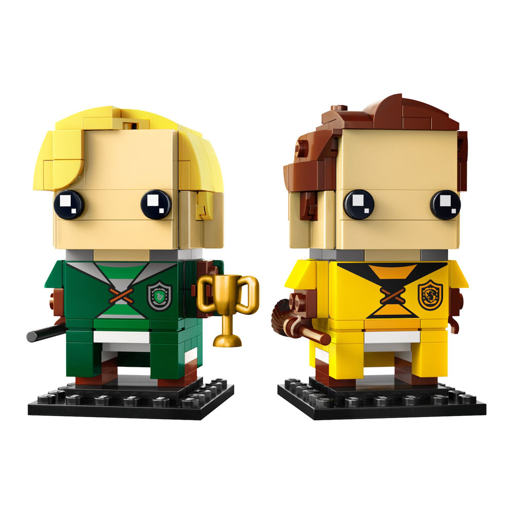 LEGO Brickheadz Harry Potter Draco Malfoy & Cedric Diggory Set ...