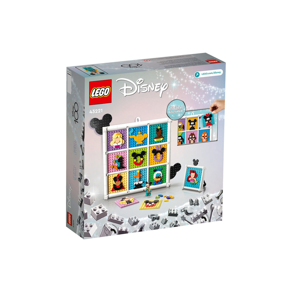 LEGO Disney 100 Years of Disney Animation Icons Set 43221LEGO Disney ...