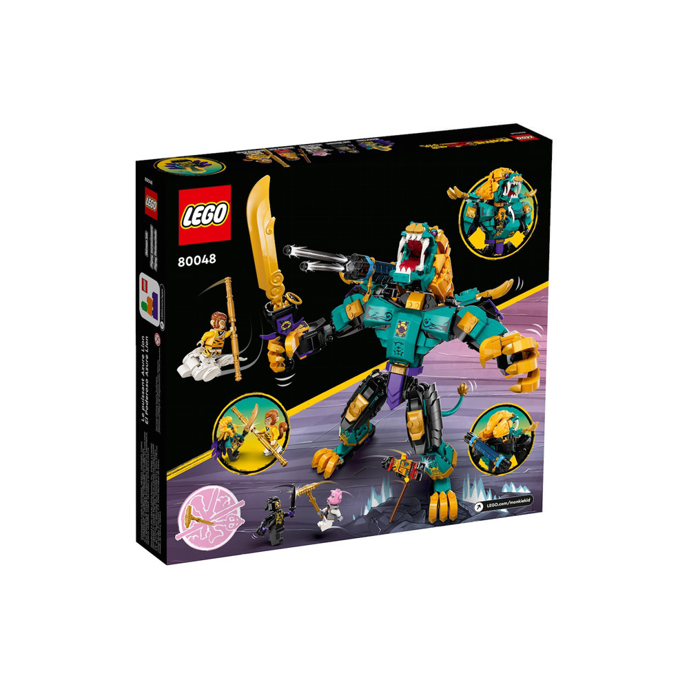 LEGO Monkie Kid The Mighty Azure Lion Set 80048LEGO Monkie Kid The ...