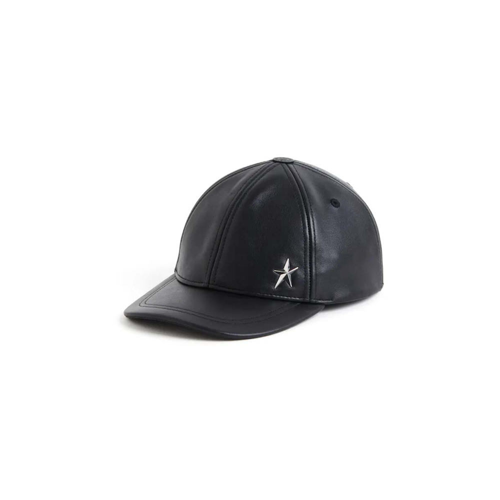 Mugler H&M Leather Baseball Cap BlackMugler H&M Leather Baseball Cap ...
