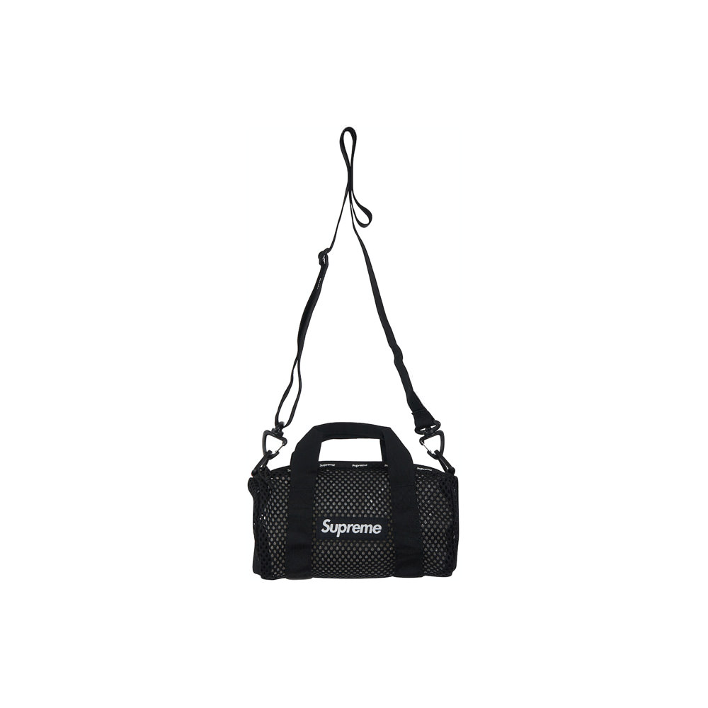 Supreme Mesh Mini Duffle Bag BlackSupreme Mesh Mini Duffle Bag Black ...