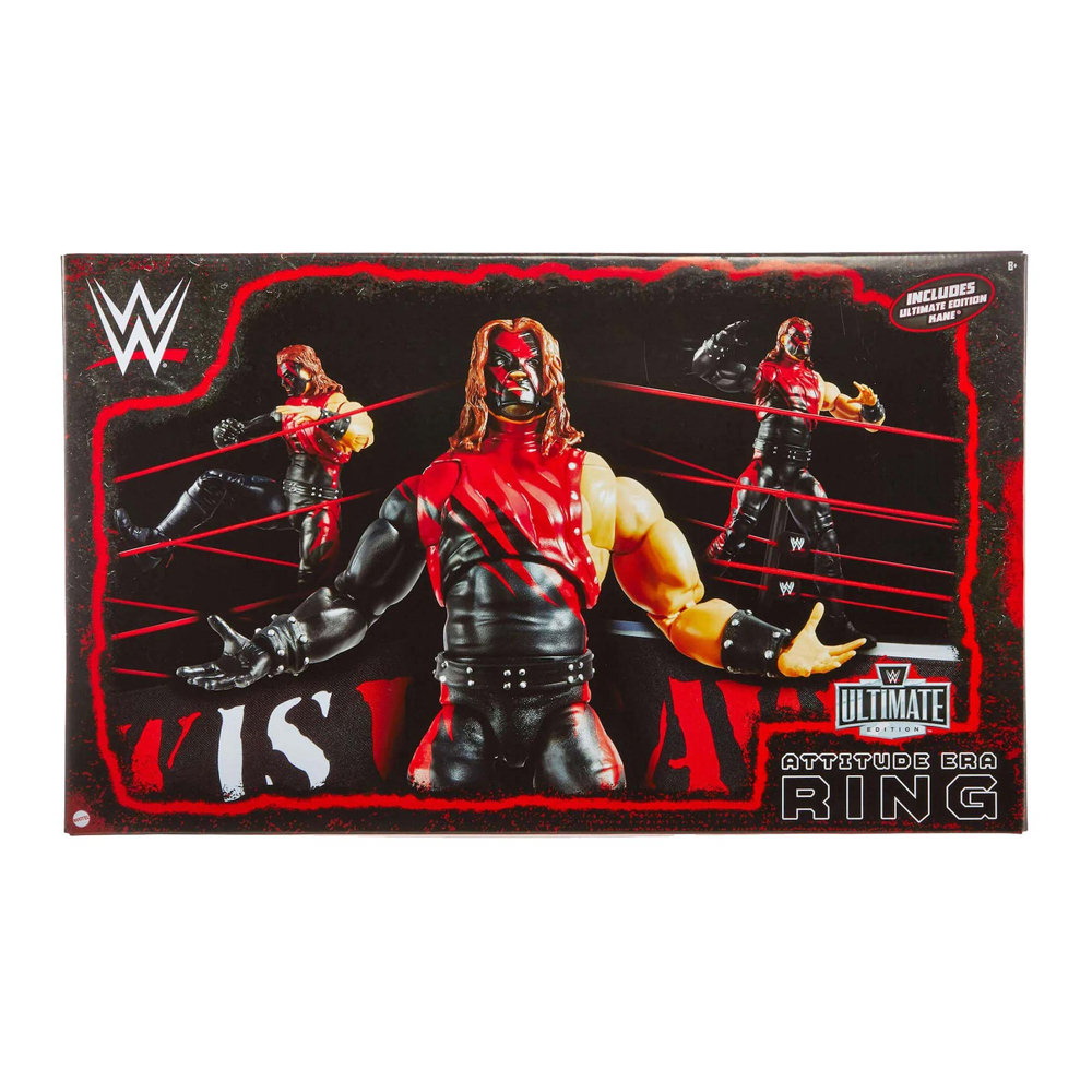 WWE Ultimate Edition Attitude Era Ring and Kane FigureWWE Ultimate ...