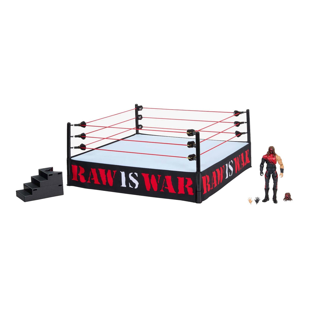 WWE Ultimate Edition Attitude Era Ring and Kane FigureWWE Ultimate ...