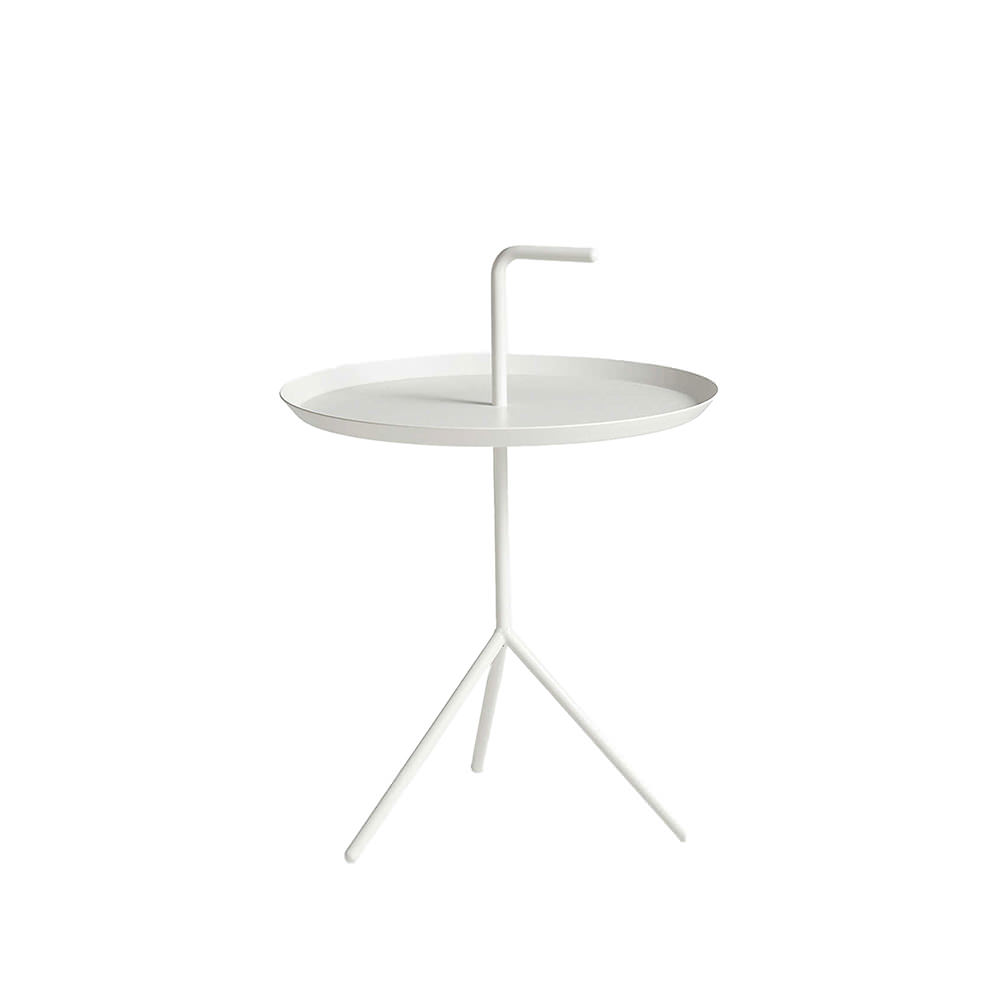 DLM powder-coated steel side table 65cm x 48cmDLM powder-coated steel ...