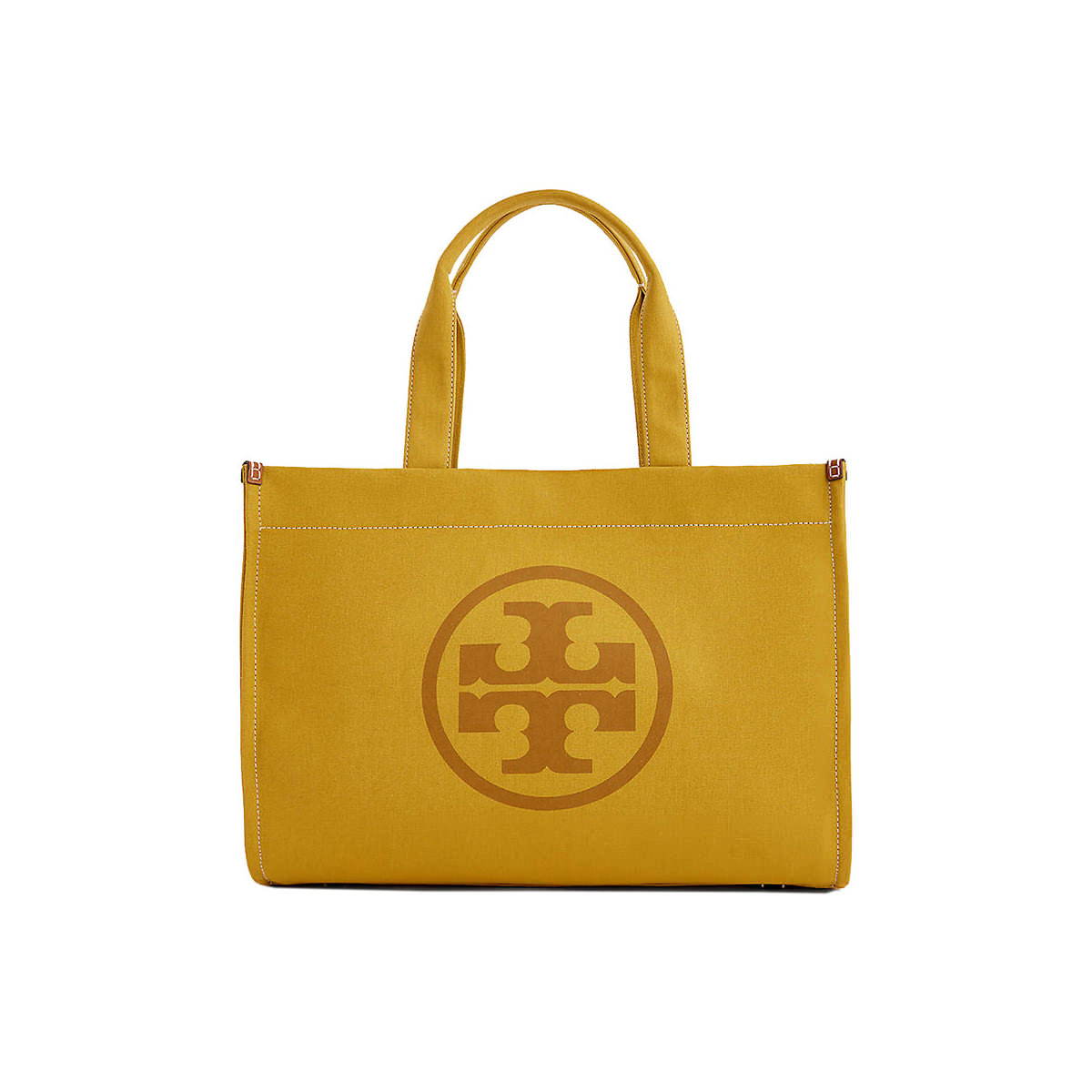 Ella brand-print cotton tote bagElla brand-print cotton tote bag - OFour