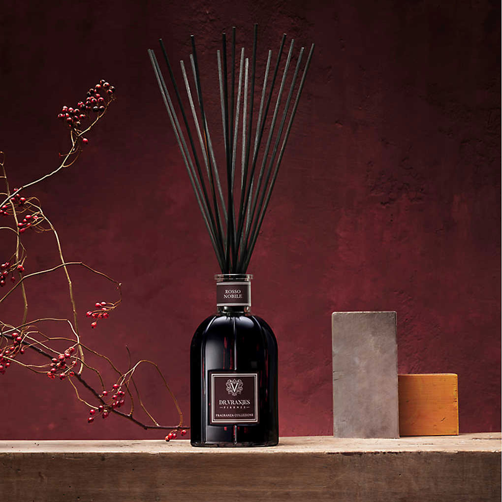 Rosso Nobile reed-stick scented diffuser 250mlRosso Nobile reed-stick ...