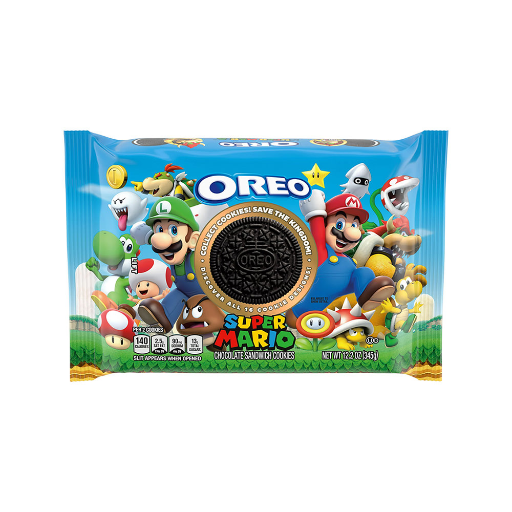 Super Mario™ OREO Chocolate Sandwich Cookies, Limited Edition, 12.2 ...