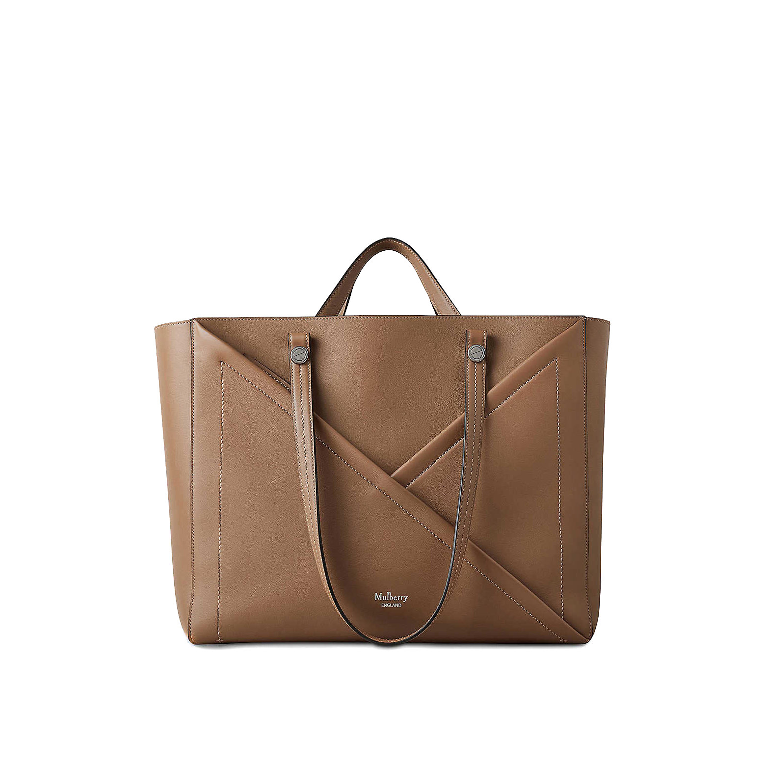 M Zipped envelope-silhouette leather tote bagM Zipped envelope ...