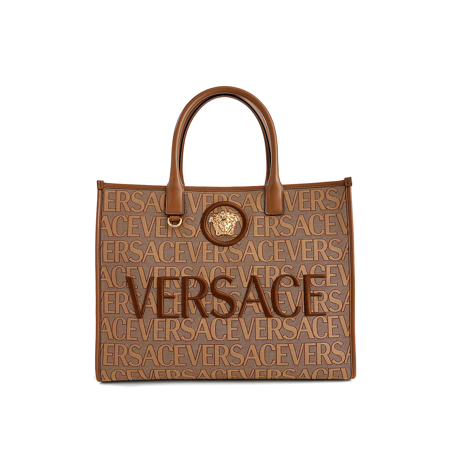 Medusa brand-print canvas tote bagMedusa brand-print canvas tote bag ...