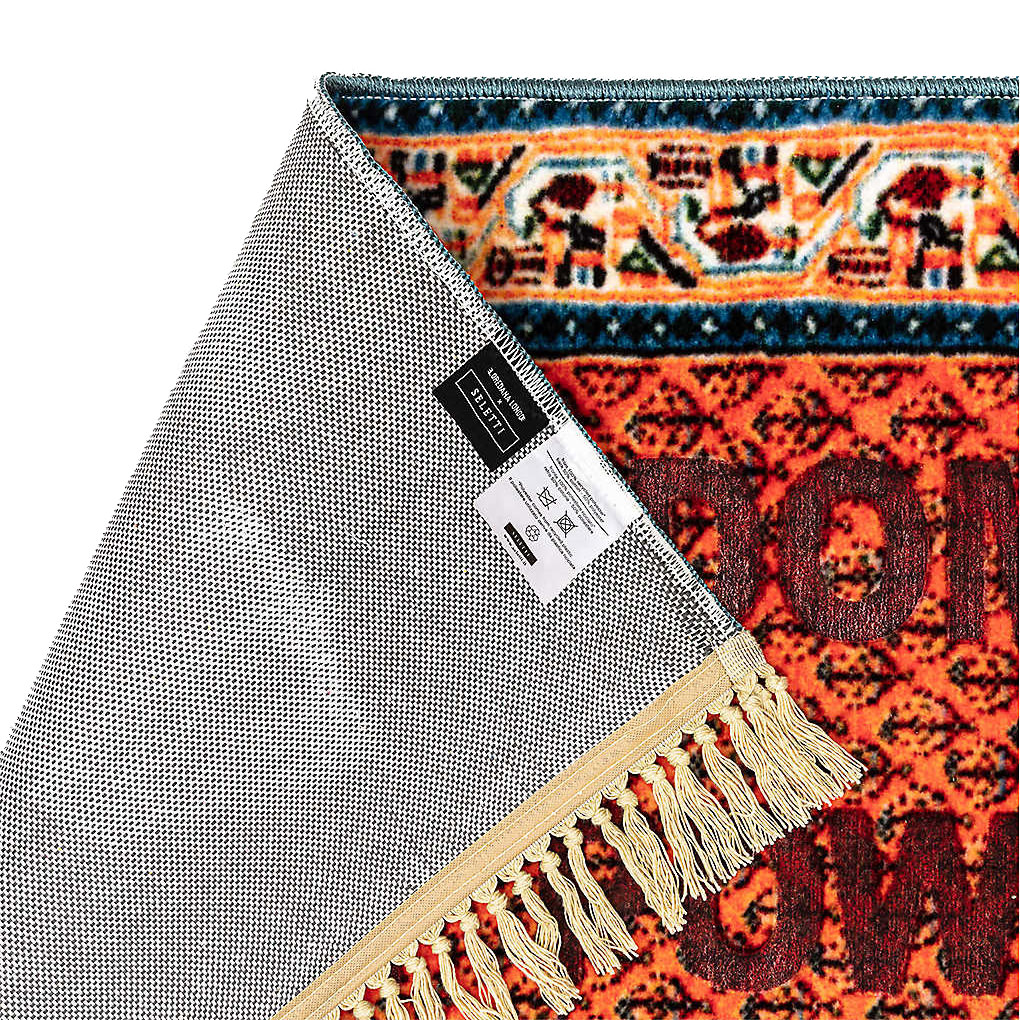 Loredana Longo Freedom Is More Powerful Than Fear woven rug 120cm x ...