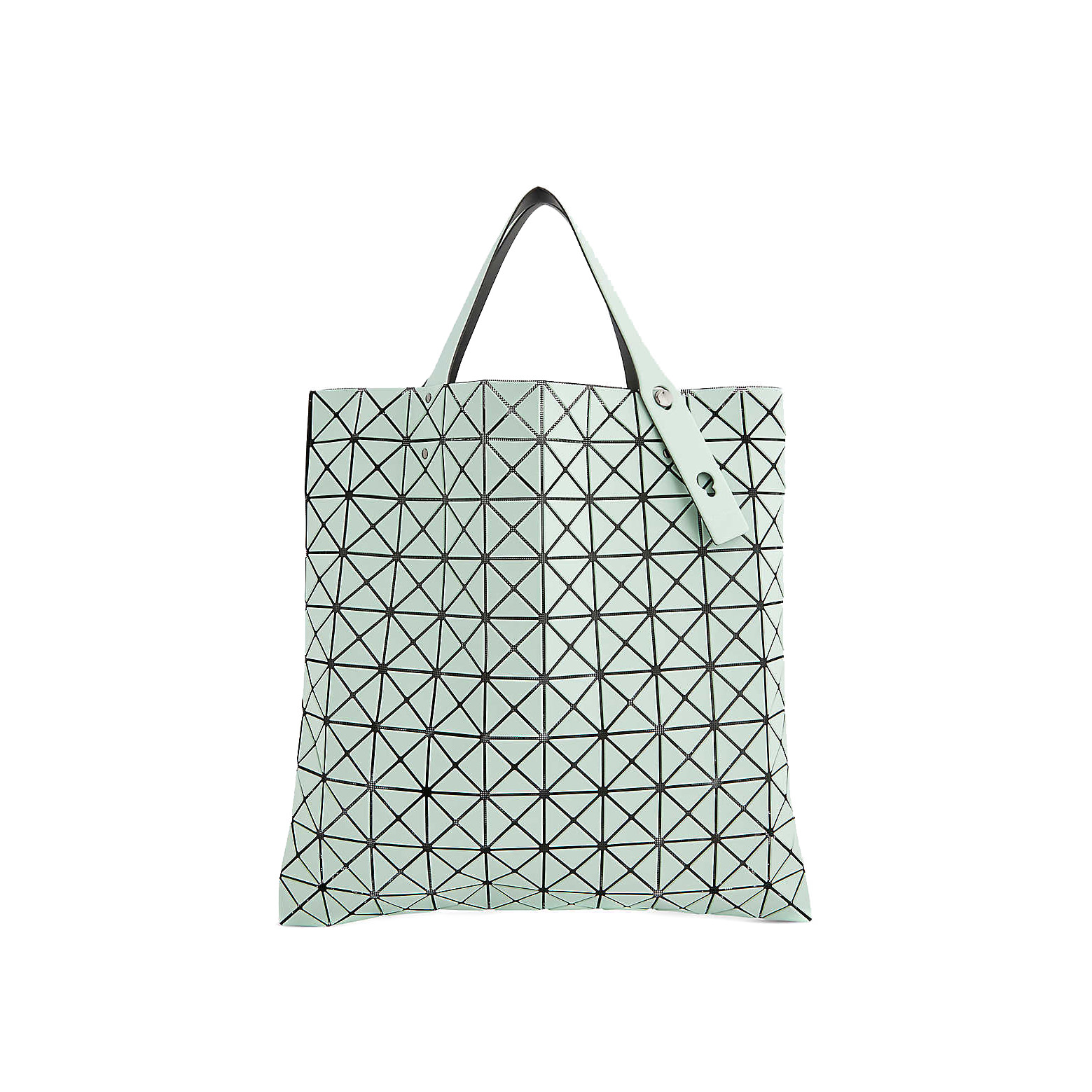 Prism geometric-panel PVC tote bagPrism geometric-panel PVC tote bag ...