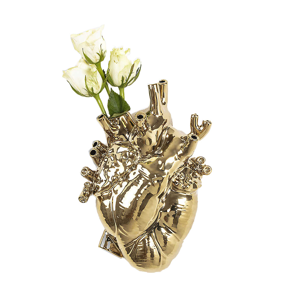 Love in Bloom heart-shape vase 25cmLove in Bloom heart-shape vase 25cm ...