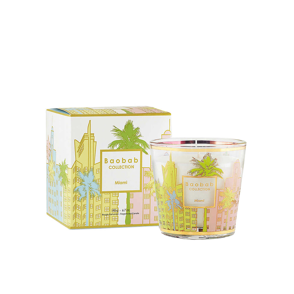 My First Baobab Miami scented candle 190gMy First Baobab Miami scented ...