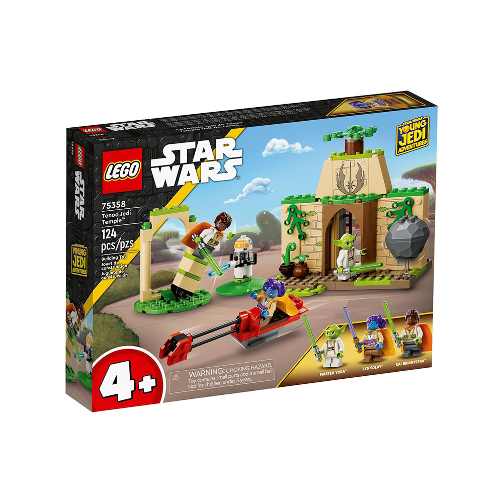 LEGO Star Wars Young Jedi Adventures Tenoo Jedi Temple Set 75358LEGO ...