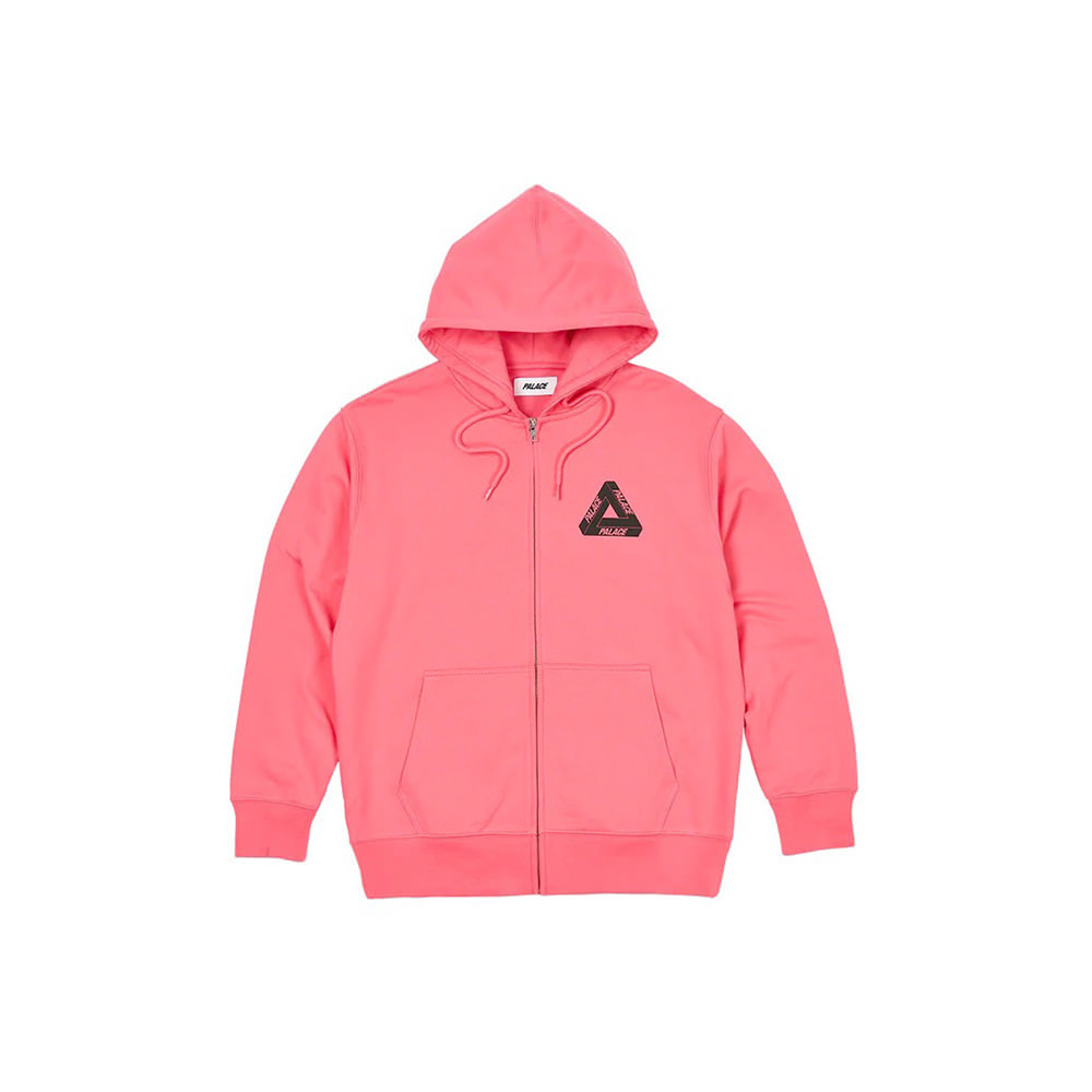 Palace Tri-Puff Print Zip Hood PinkPalace Tri-Puff Print Zip Hood Pink ...