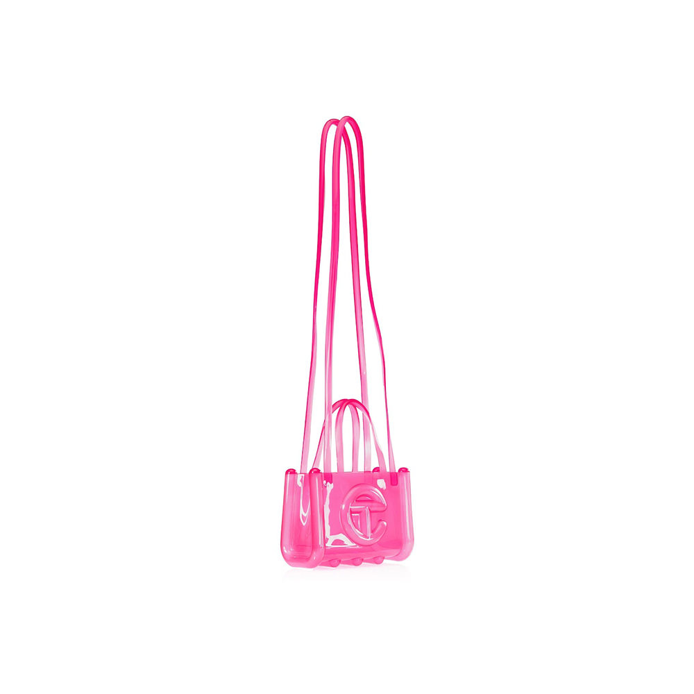 Telfar x Melissa Small Jelly Shopper Clear PinkTelfar x Melissa Small ...
